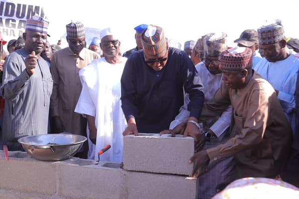 Zulum begins construction of mega schools in Borno